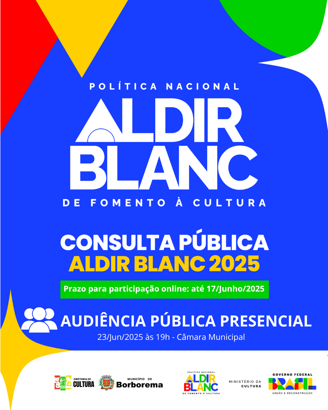 CONSULTA PÚBLICA ABERTA – PNAB 2025 - Prefeitura de Borborema