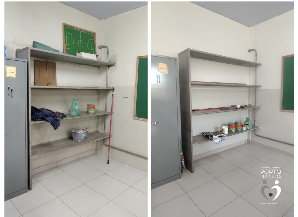 Equipe de manutenção da Seduc revitaliza pintura de salas na EMEFM ...