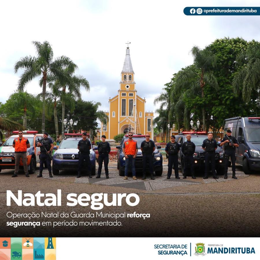 NATAL SEGURO - OPERAÇÃO NATAL DA GUARDA MUNICIPAL REFORÇA SEGURANÇA EM ...