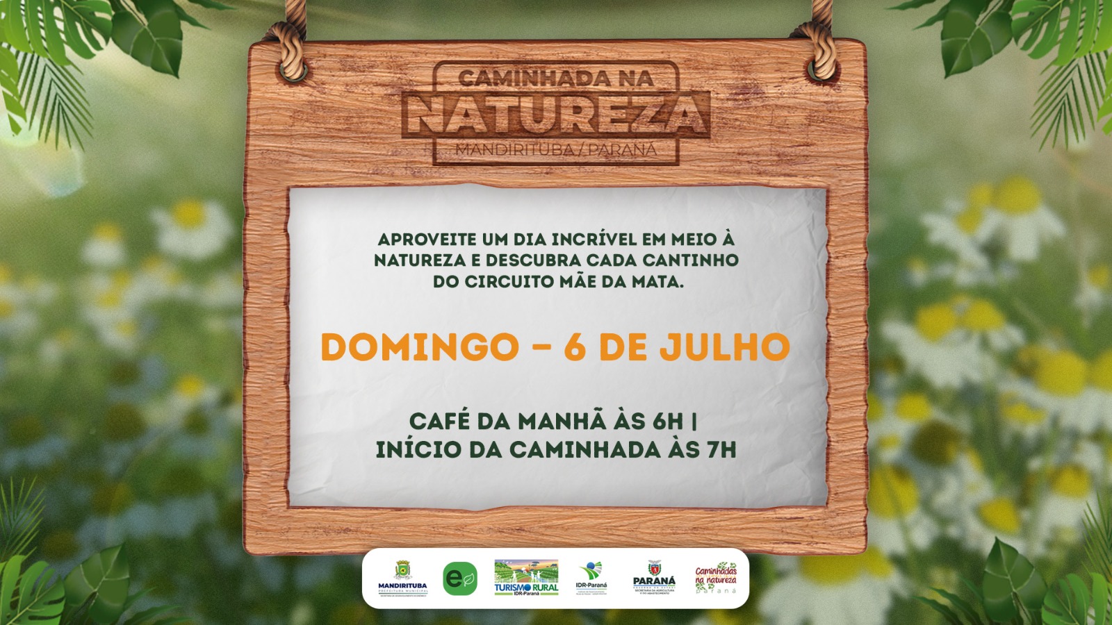 Mandirituba se prepara para a Caminhada na Natureza – Circuito Mãe da ...