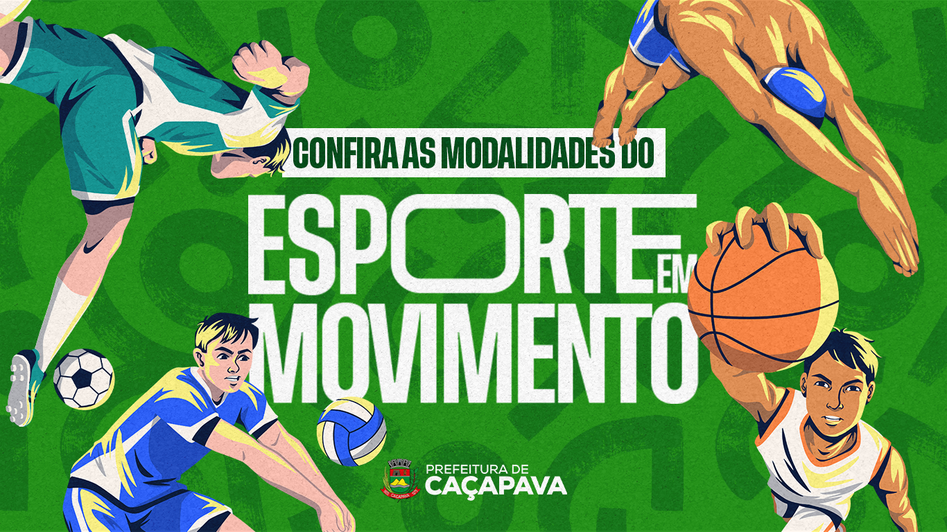 Programa Esporte em Movimento está com novas modalidades gratuitas ...