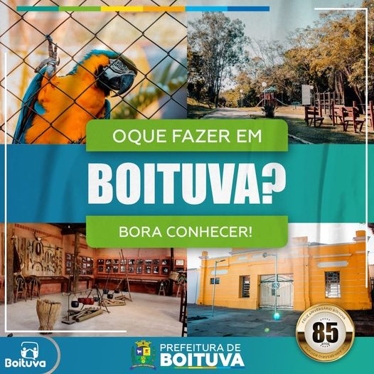 BOITUVA FAZ 85 ANOS | O QUE FAZER NA CIDADE? - Prefeitura de Boituva