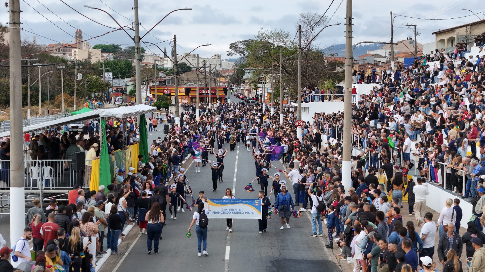 Bragança Paulista realiza tradicional desfile cívico-militar de 7 de ...