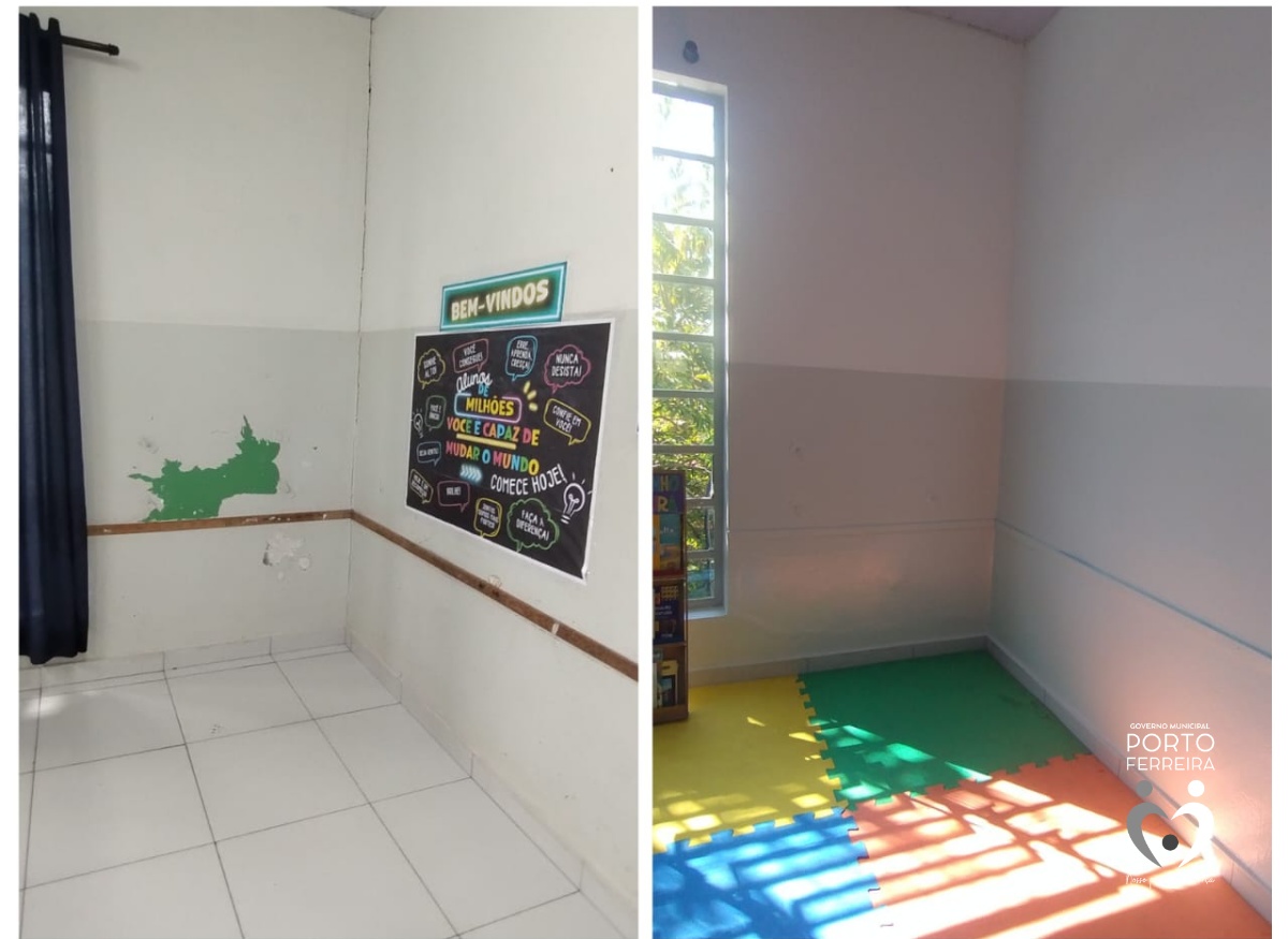 Equipe de manutenção da Seduc revitaliza pintura de salas na EMEFM ...
