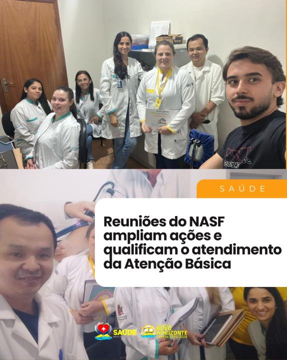 Reuniões do NASF fortalecem a Atenção Básica em Novo Horizonte ...